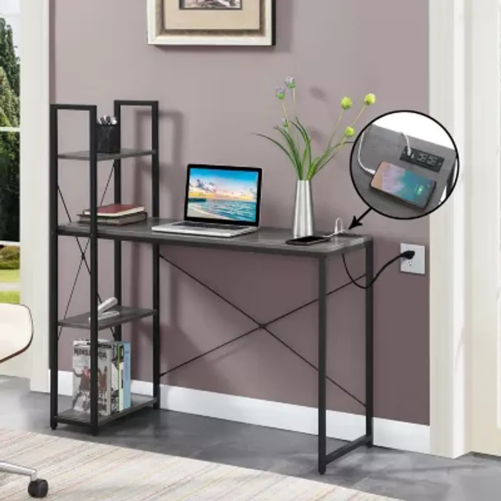 ASSTD NATIONAL BRAND Designs2go Office And Library Collection Desk ...