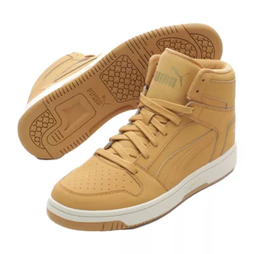 PUMA Rebound Layup Nubuck Mens Basketball Shoes | Dulles Town Center