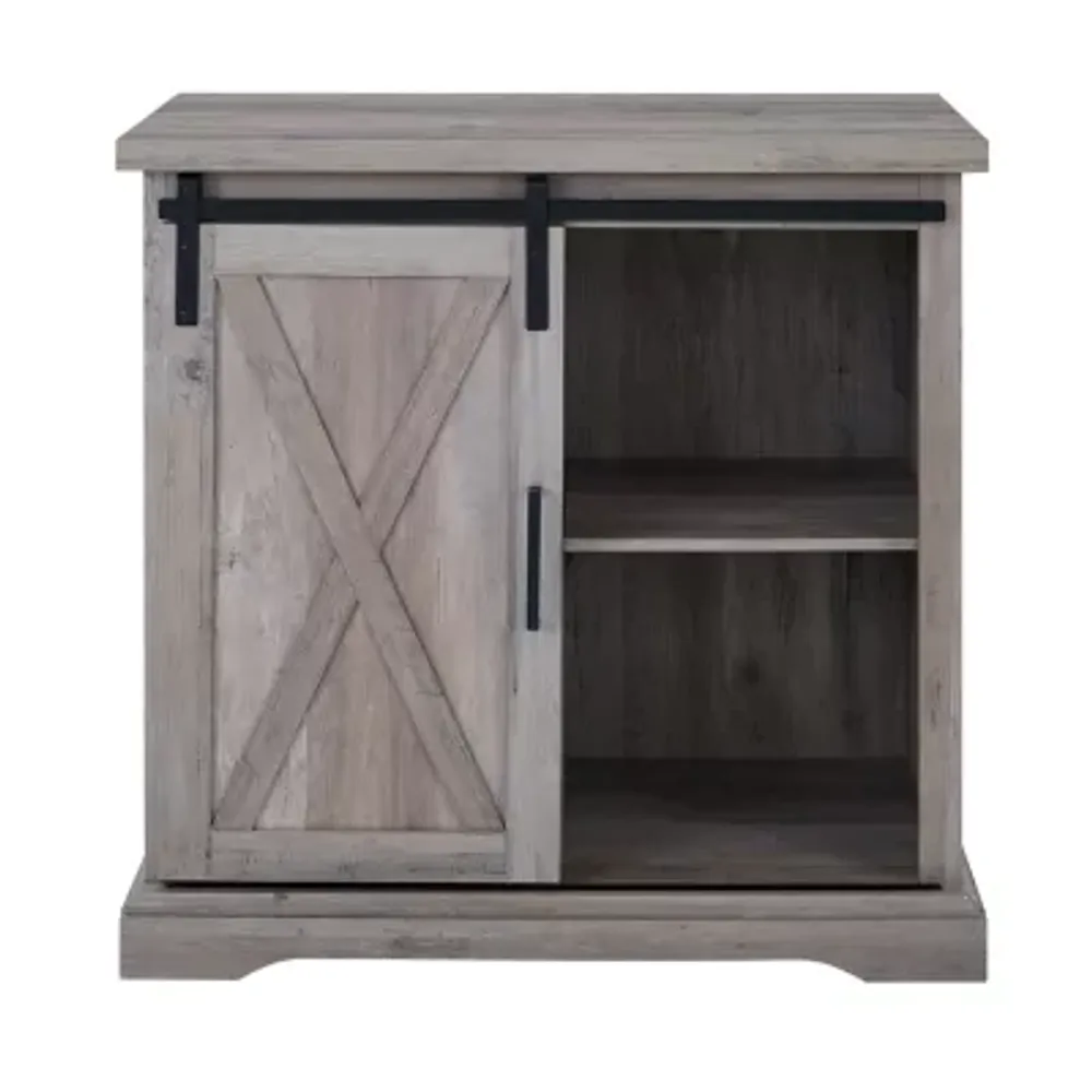 WALKER EDISON Rustic Farmhouse Buffet Storage Cabinet | Hamilton Place