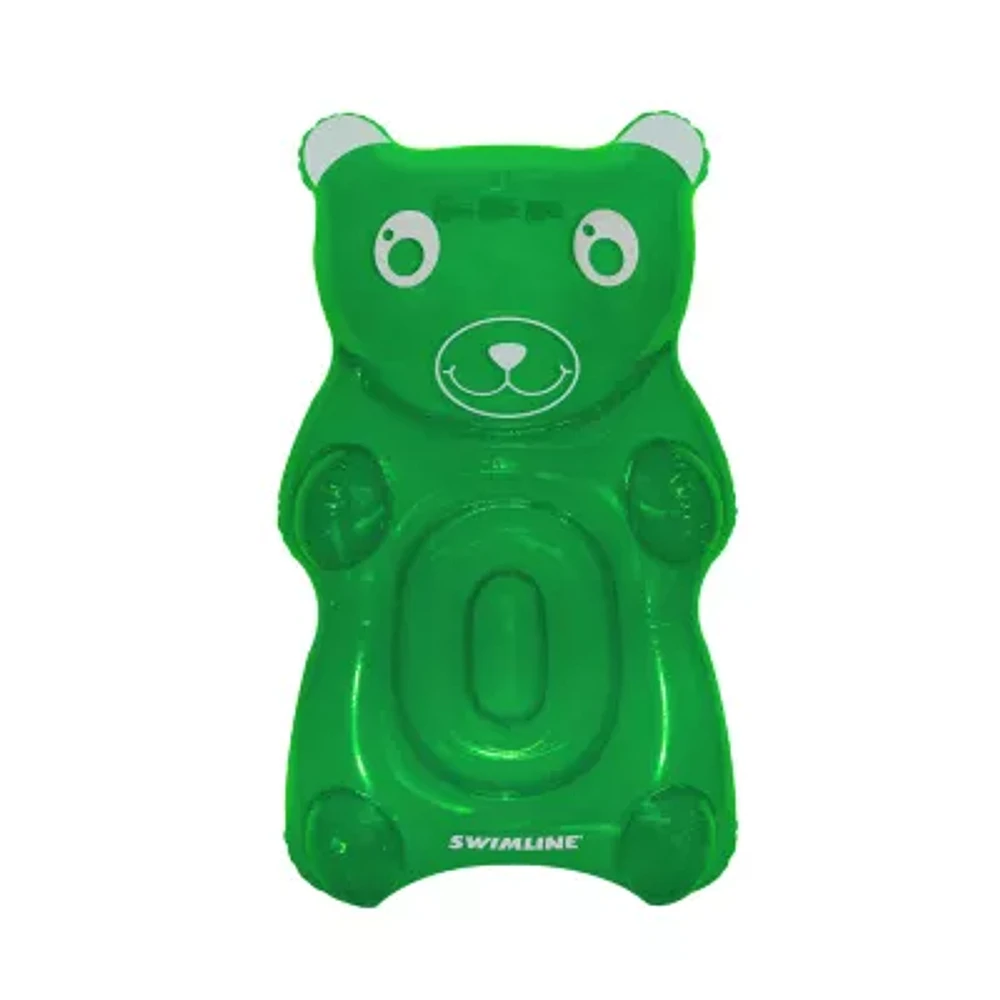 ASSTD NATIONAL BRAND 60in Green Gummy Bear Swimming Pool Float ...