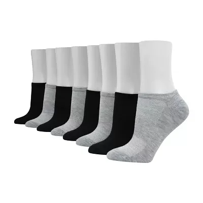 Hanes Cool Comfort Breathable 8 Pair No Show Socks Womens Hanes Cool Comfort Breathable 8 Pair No Show Socks Womens