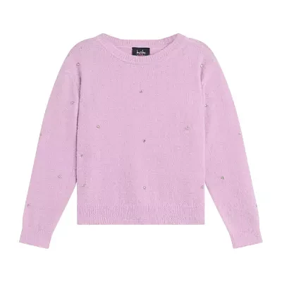 Gibson & Latimer Crew Neck Long Sleeve Big Sequin and Gibson & Latimer Crew Neck Long Sleeve Big Sequin and