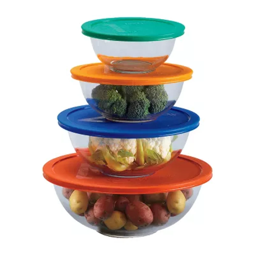 Pyrex® 8-piece Mixing Bowl Set | Hamilton Place