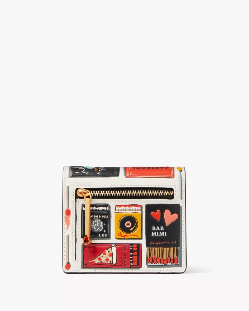 Kate Spade Morgan Matchbox Embossed Small Bifold Wallet | Mall of America®