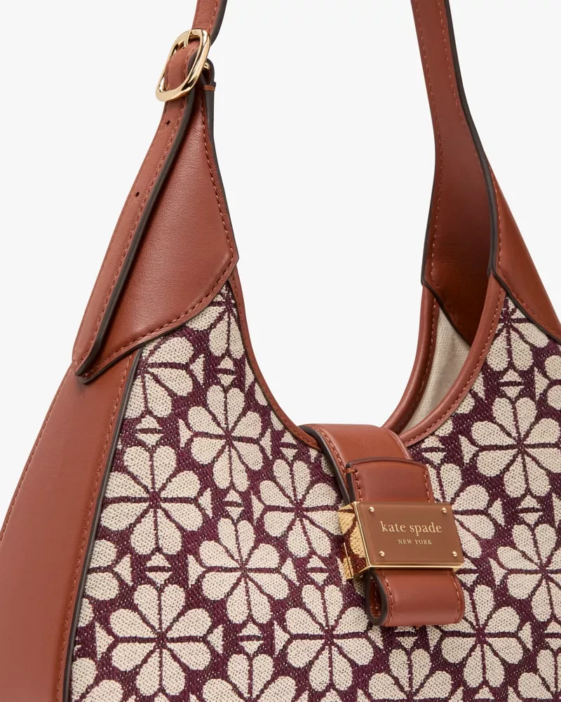 Kate Spade Spade Flower Jacquard Nouveau Small Shoulder Bag | Mall of ...
