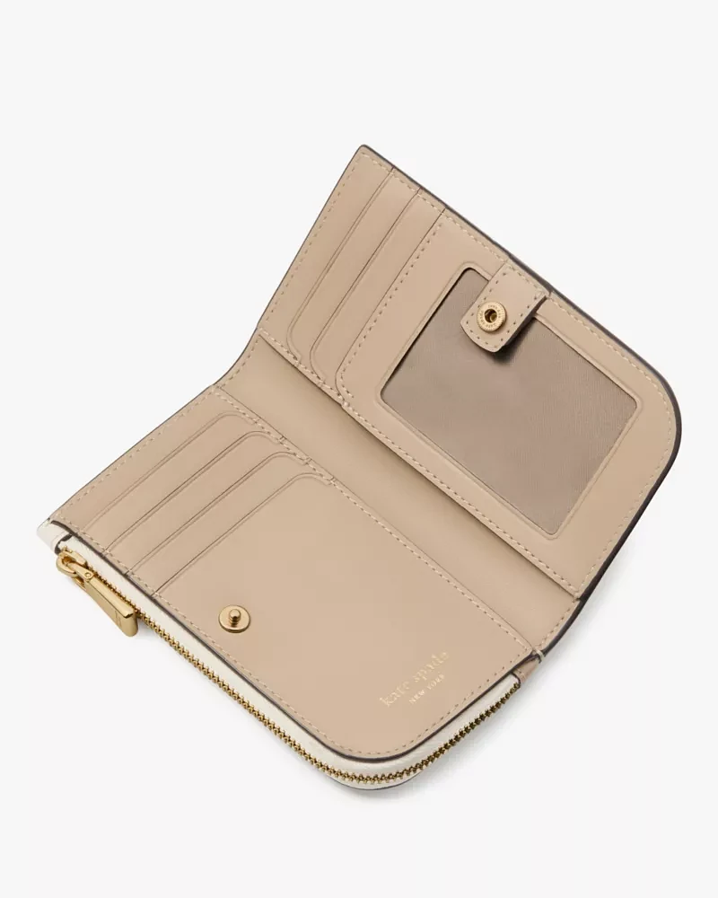 Kate Spade Devin Colorblocked Small Slim Bifold Wallet | Mall of America®