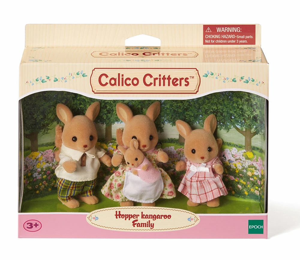 Epoch Everlasting Play Calico Critters Hopper Kangaroo Family | Mall of ...