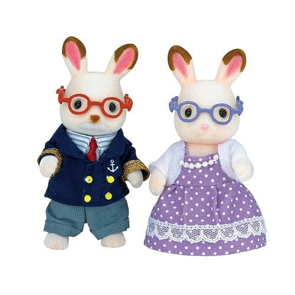 Epoch Everlasting Play Calico Critters Hopscotch Rabbit Grandparents ...