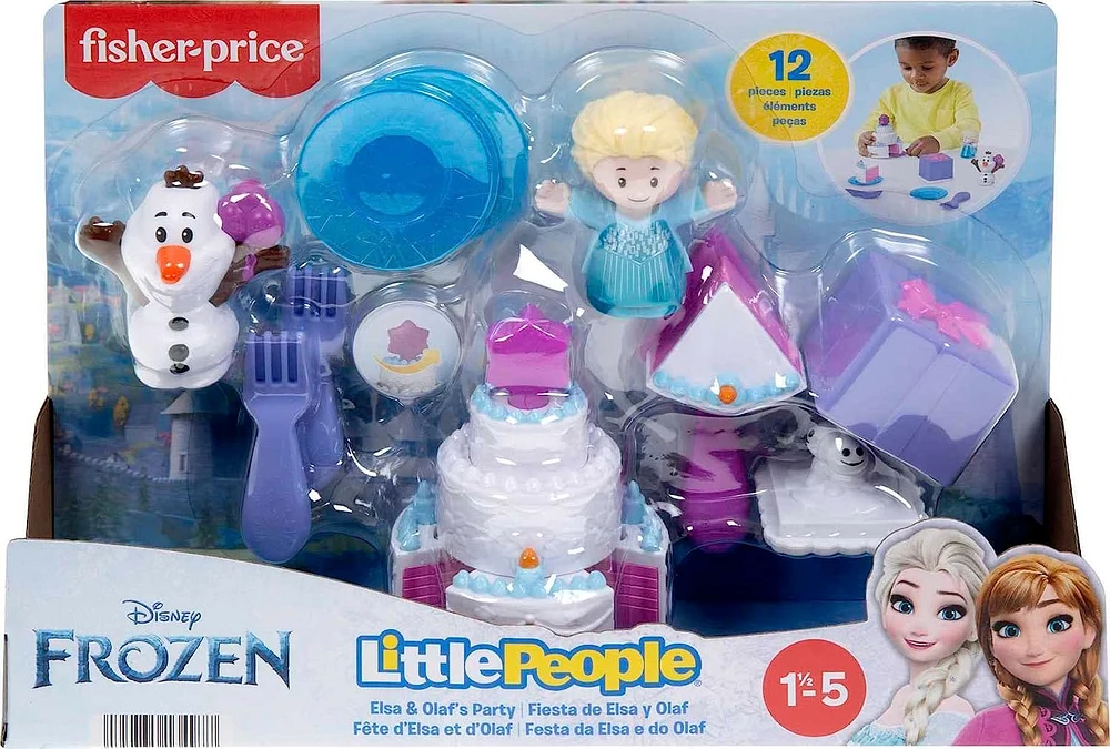Fisher-Price Little People - Disney Frozen Elsa & Olaf's Party | Mall ...