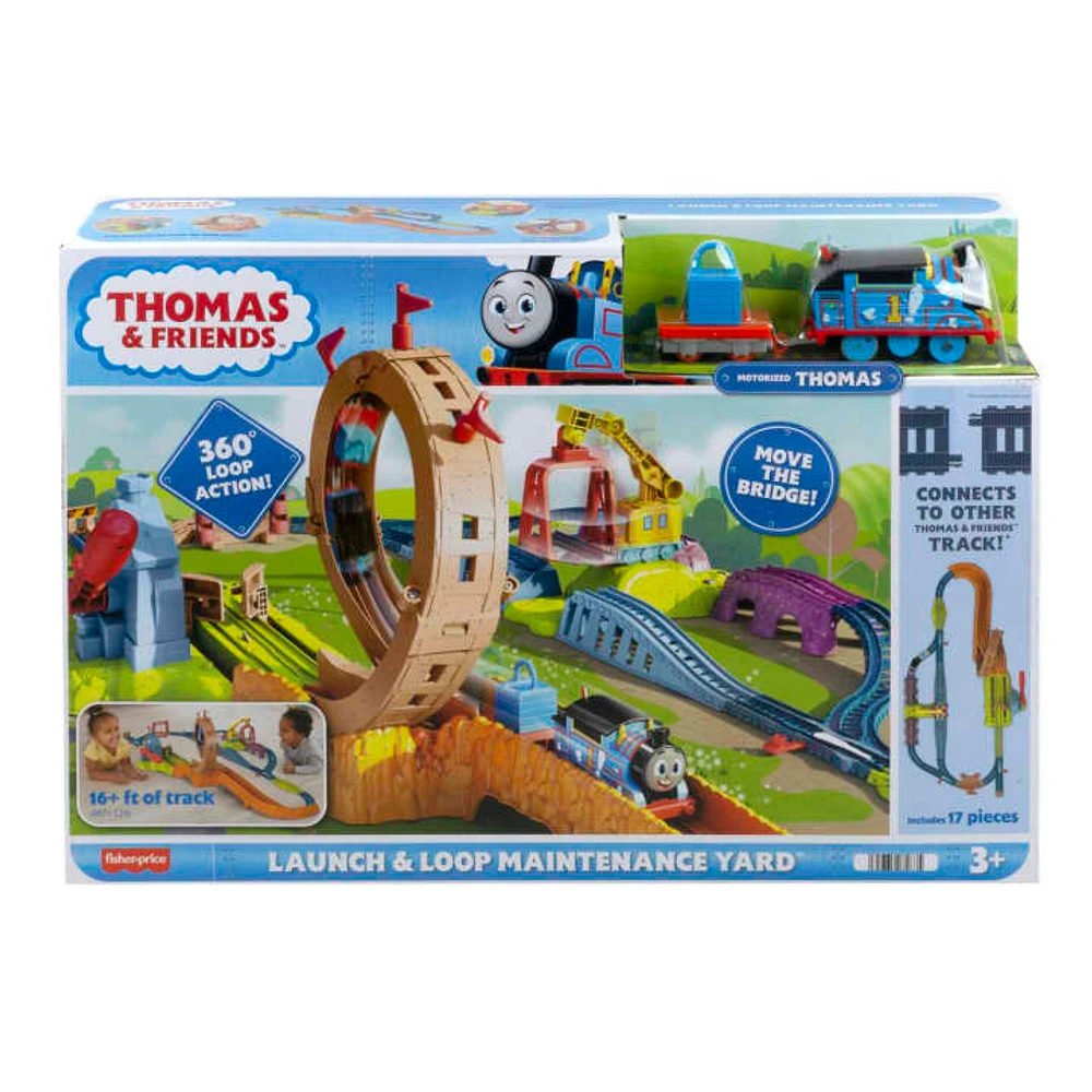 Fisher Price Thomas & Friends - Launch & Loop Maintenance Yard | Mall ...