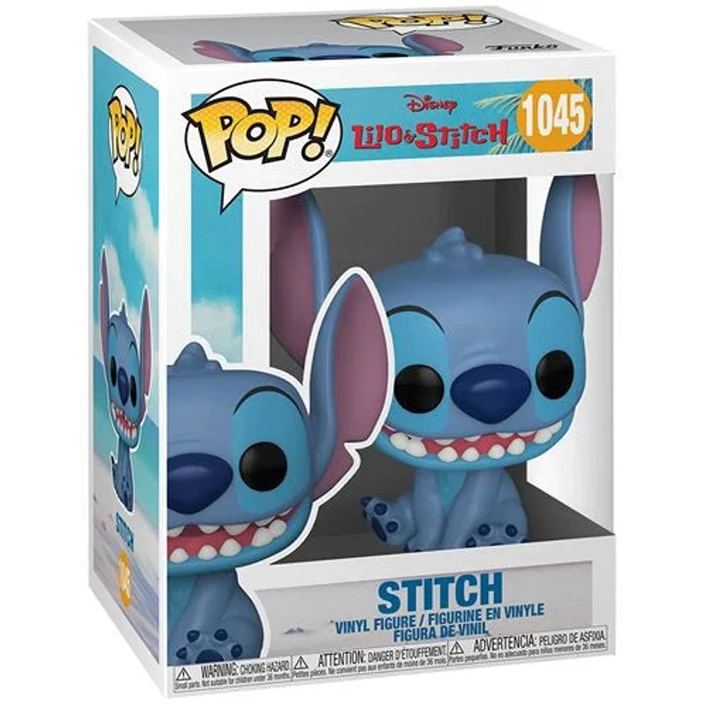 Funko Lilo & Stitch - Smiling Seated Stitch Funko Pop! Vinyl Figure ...