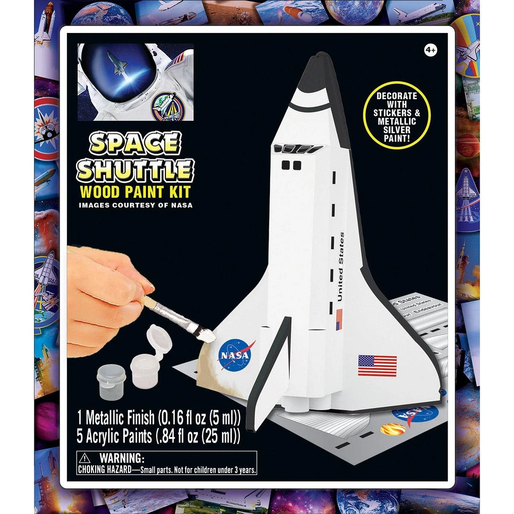 MasterPieces NASA - Space Shuttle Wood Paint Kit | Mall of America®