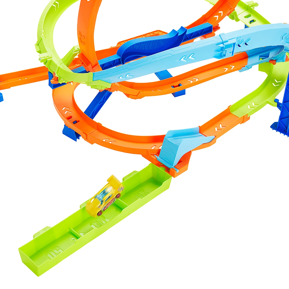 Mattel Hot Wheels Action Loop Cyclone Challenge Track Set | Mall of ...