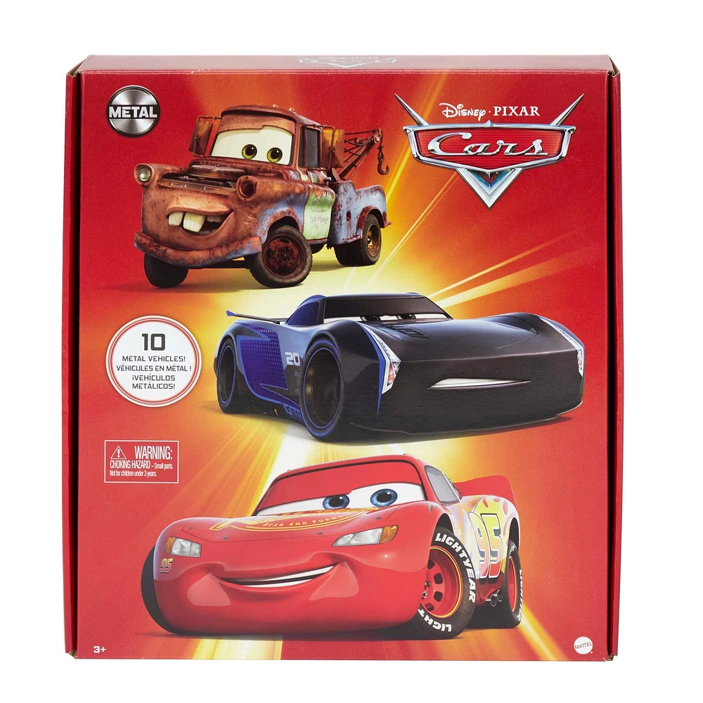 Mattel Hot Wheels Disney Pixar Cars Die-Cast Vehicle 10-Pack | Mall of ...