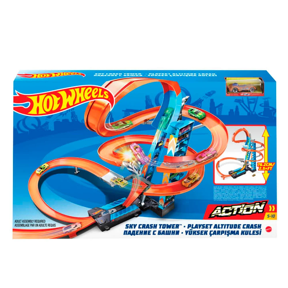 Mattel Hot Wheels Sky Crash Tower Track Set | Mall of America®