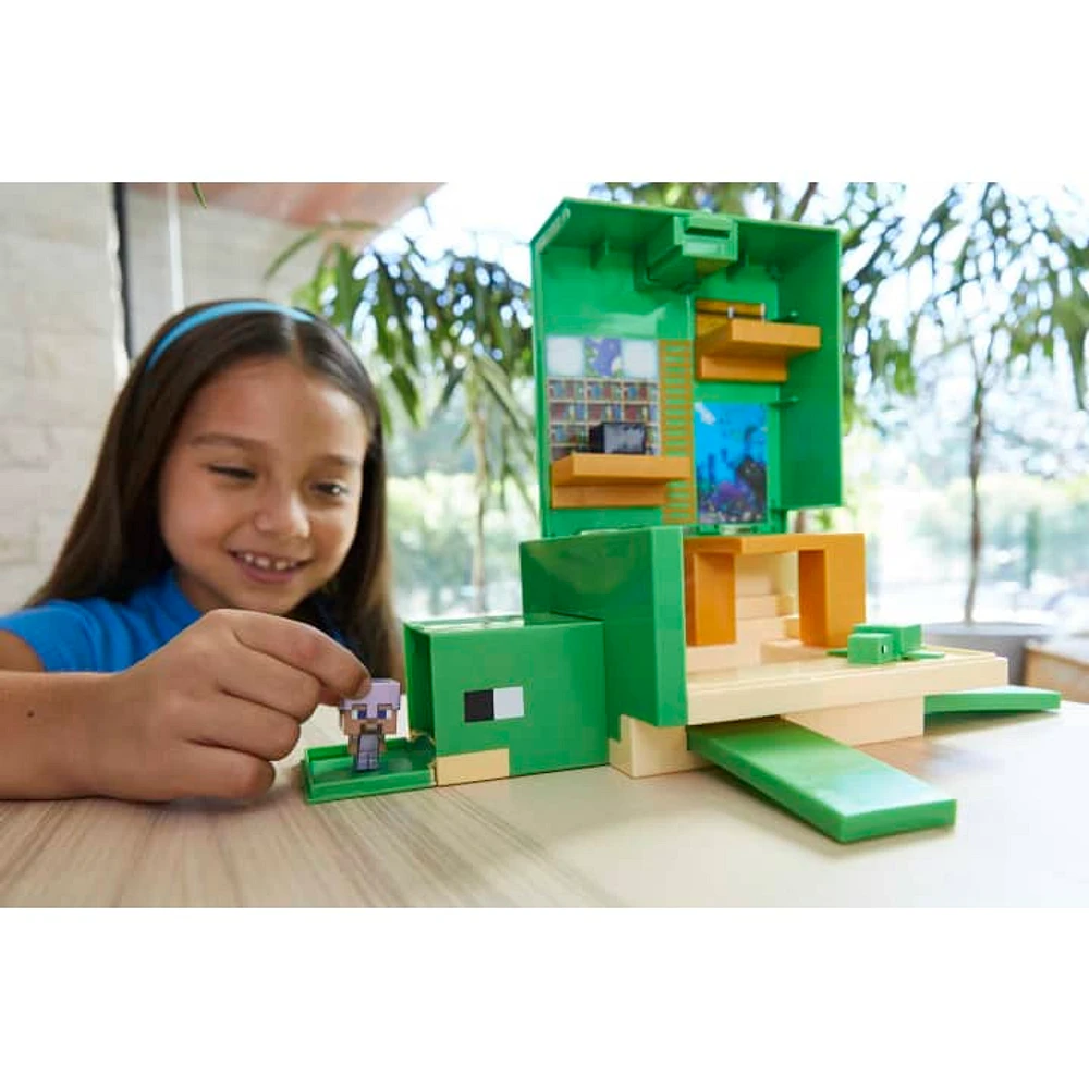 Mattel MINECRAFT Transforming Turtle Hideout Playset | Mall of America®