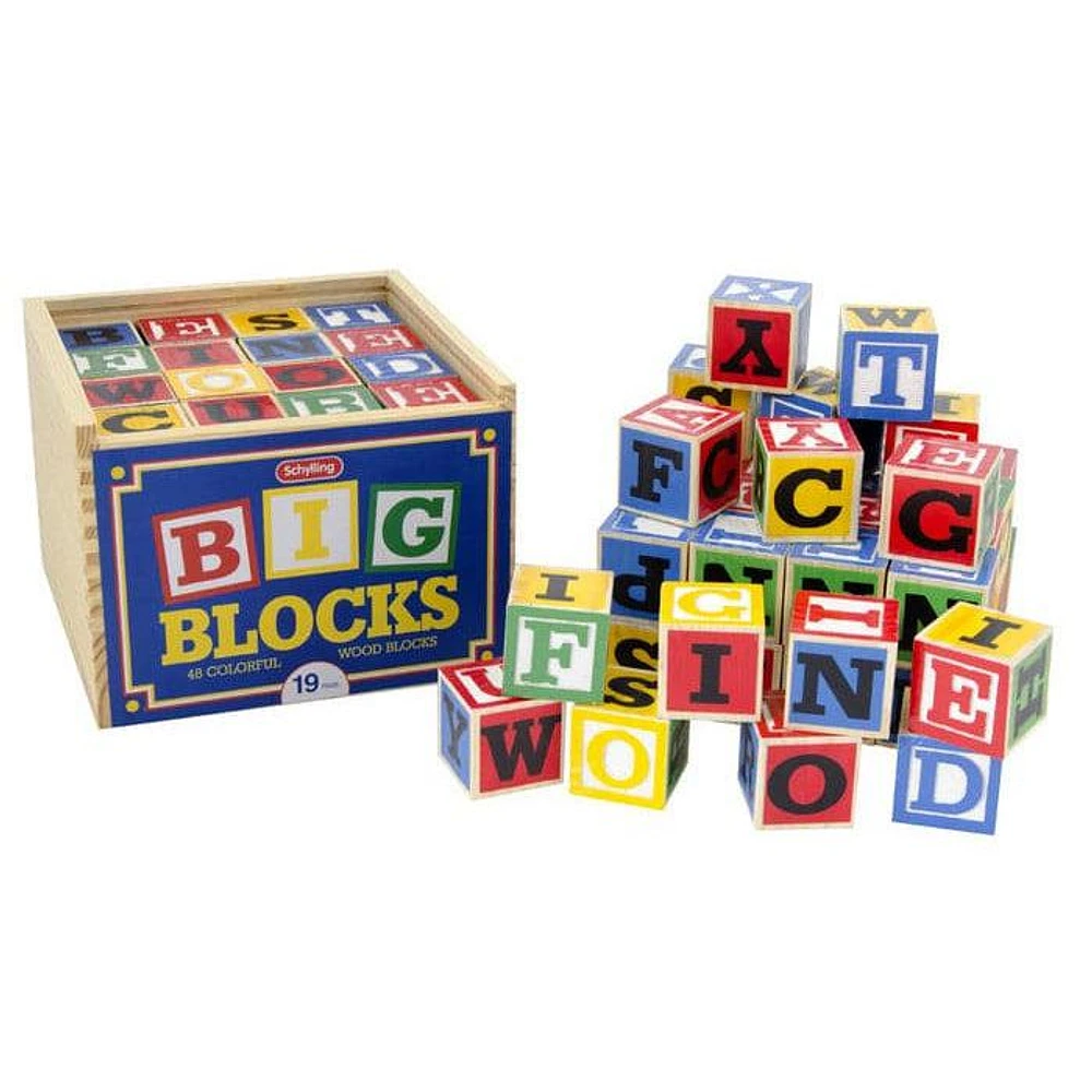 Schylling Large Wooden ABC Blocks | Mall of America®