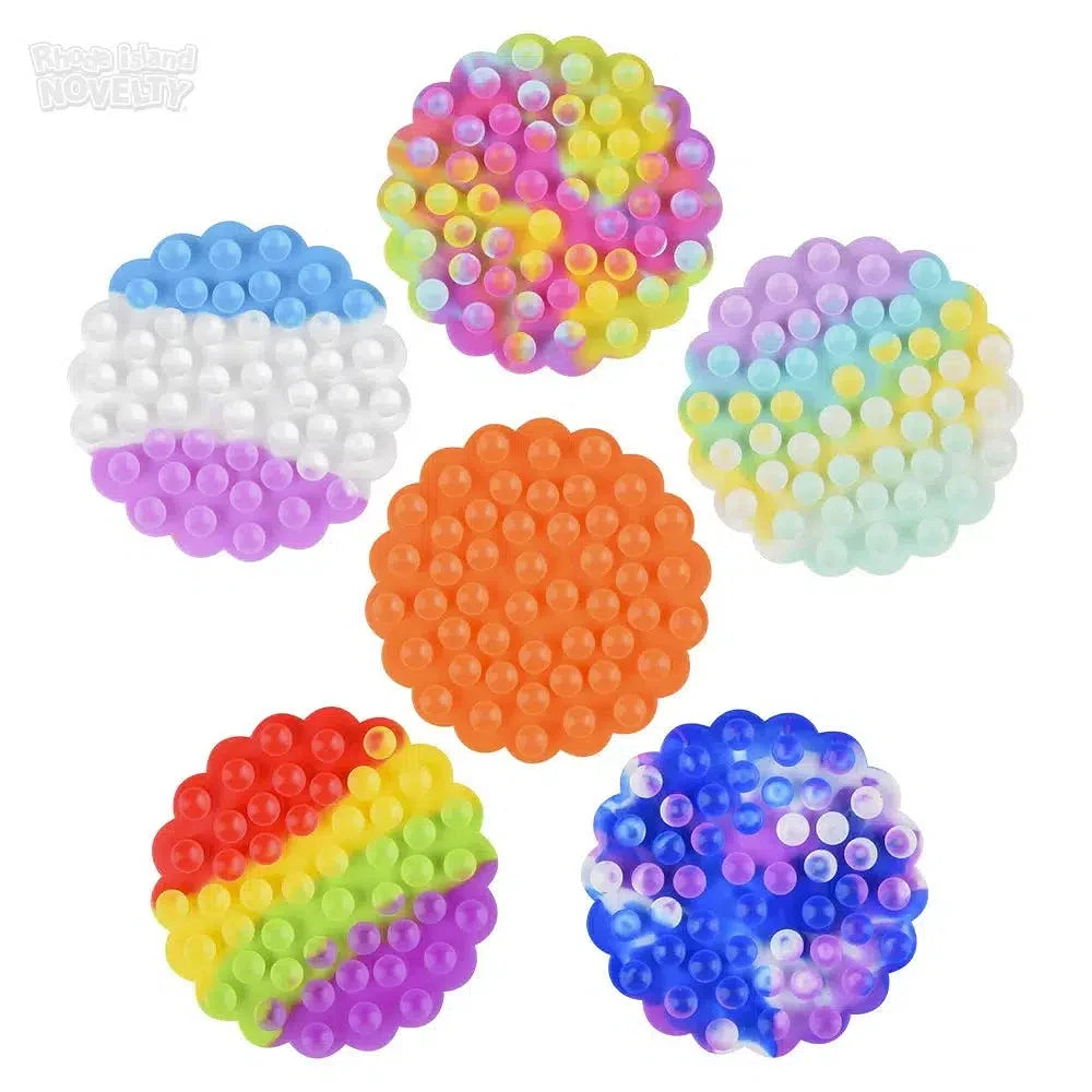 The Toy Network 3.5" Double Side Round Fidget Suction Cups | Mall of ...
