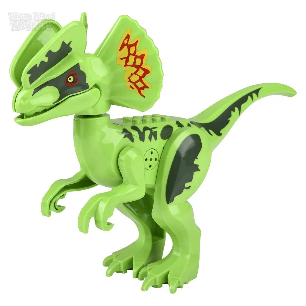 The Toy Network Blocks Dilophosaurus Roaring Dinosaur Building Block ...
