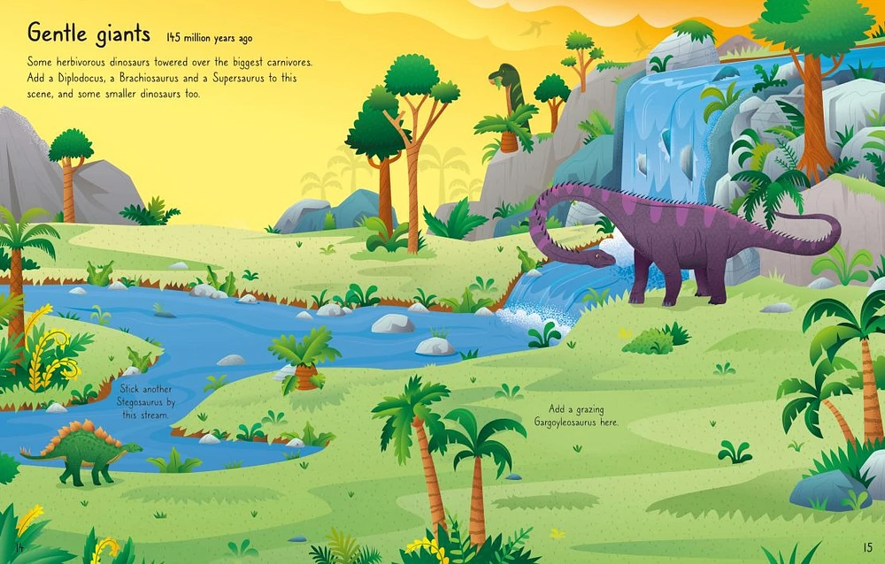 Usborne Books First Sticker Book T. Rex | Mall of America®