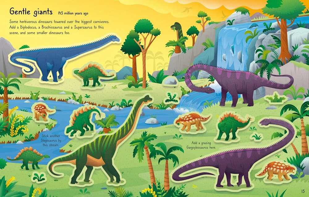 Usborne Books First Sticker Book T. Rex | Mall of America®