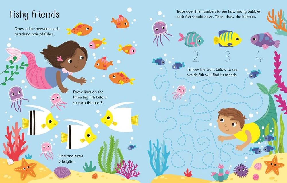 Usborne Books Wipe-Clean Mermaid Activities | Mall of America®