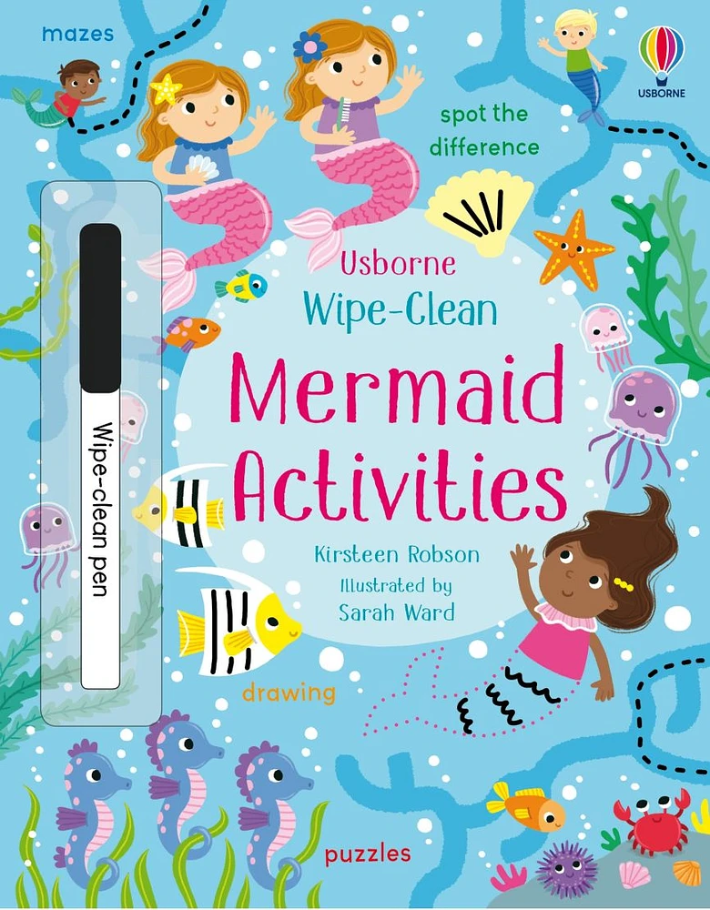 Usborne Books Wipe-Clean Mermaid Activities | Mall of America®