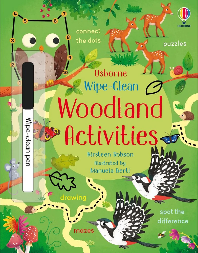 Usborne Books Wipe-Clean Woodland Activities | Mall of America®