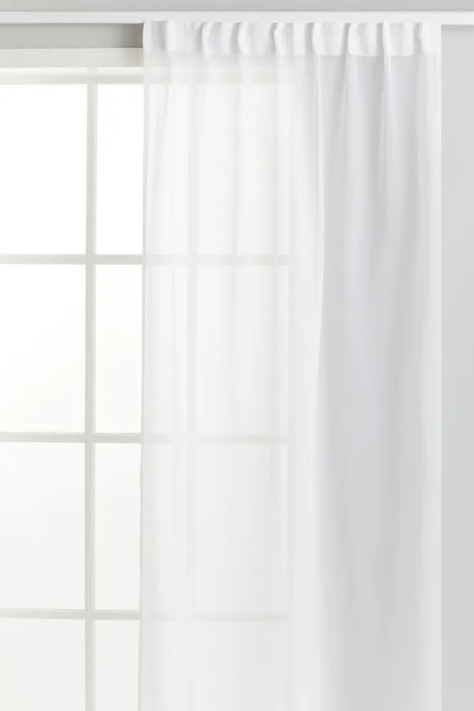 H&M 2-pack Sheer Curtain Panels | Hamilton Place