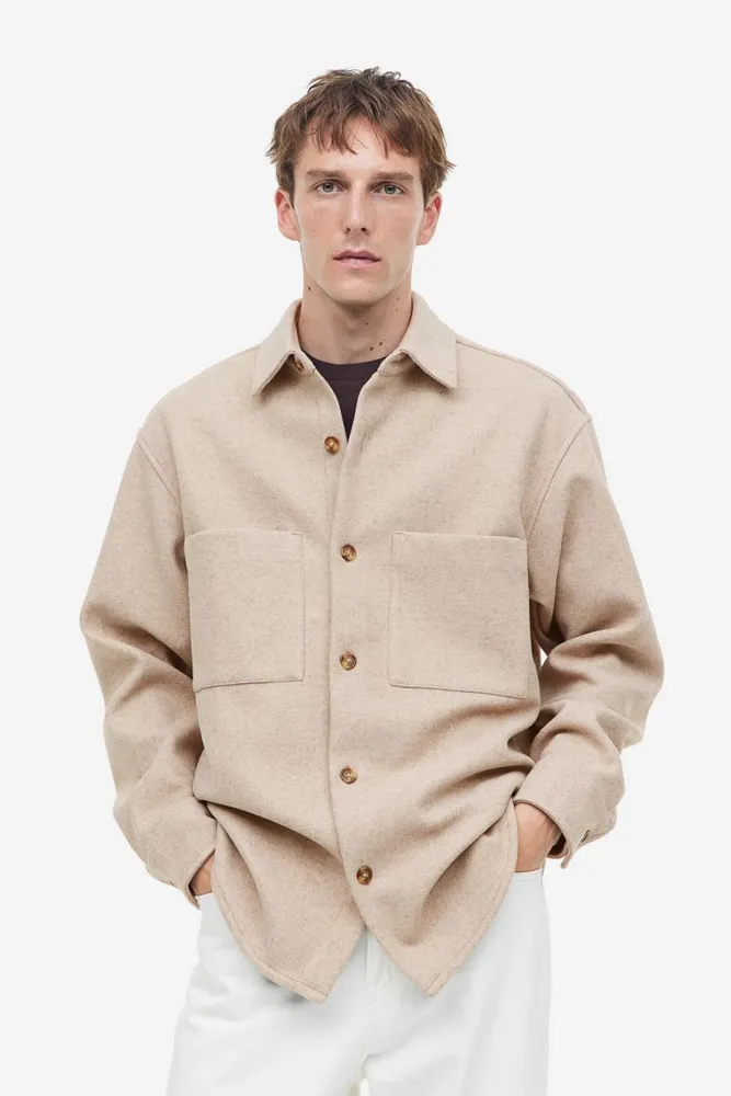 H&M Loose Fit Overshirt | Hamilton Place