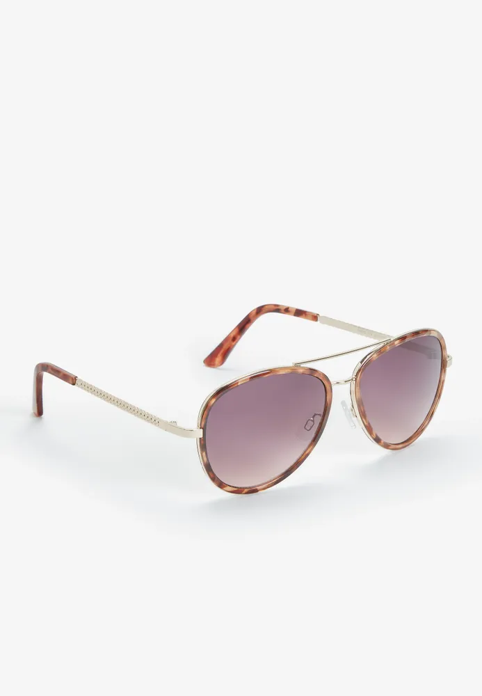 Maurices Tortoise Frame Aviator Sunglasses | Mall of America®