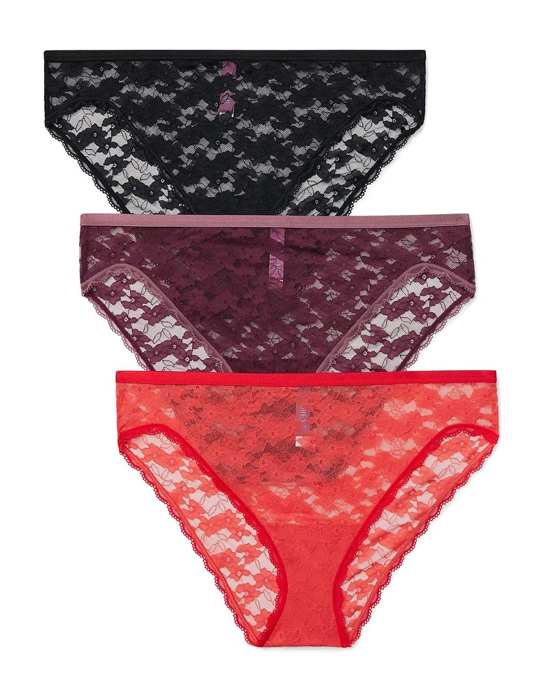 Adore Me Amylia Allover Lace Pack High Cut | Hamilton Place