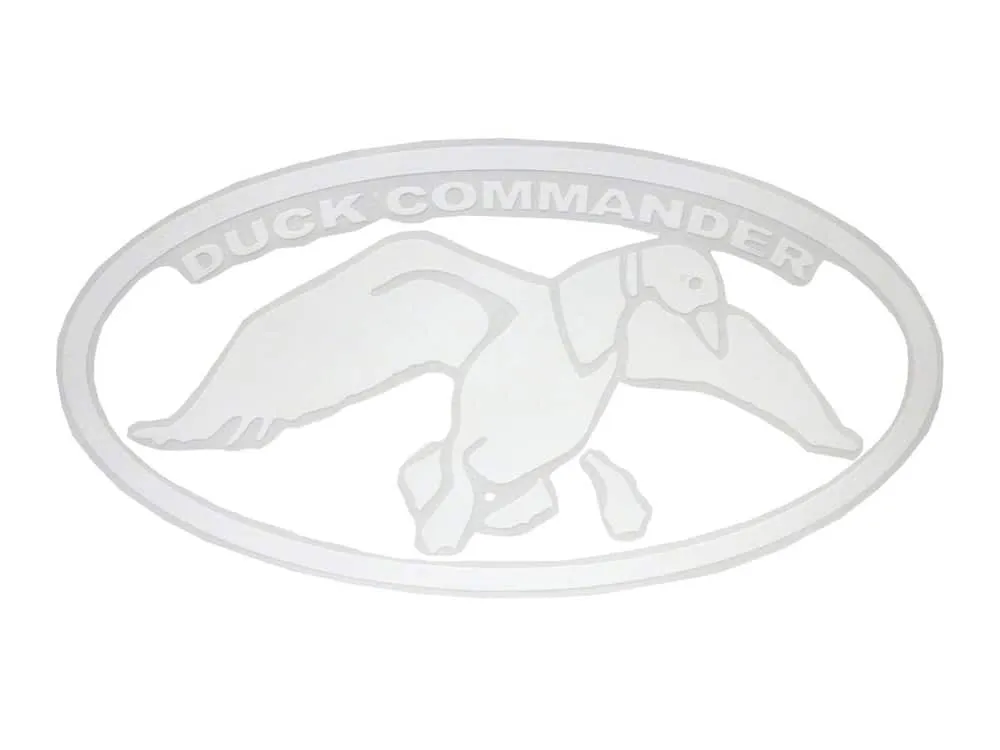 Duck Commander Logo White