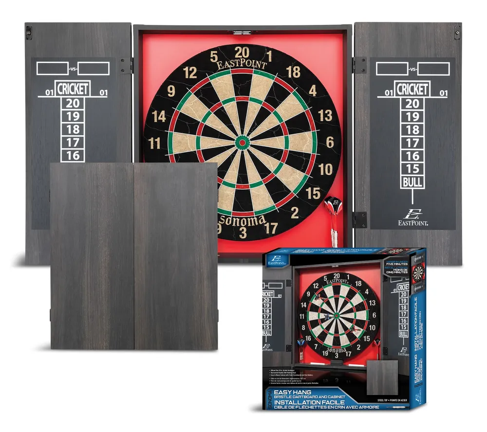 Winmau Blade 4 Bristle Dartboard And Cabinet Set | Cabinets Matttroy