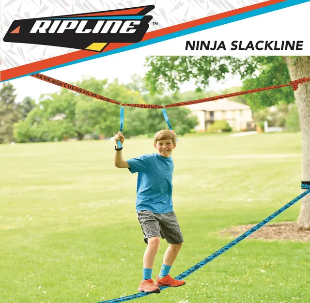 Ripline 36ft Ninjaline Portable Jungle Gym System With, 50% OFF