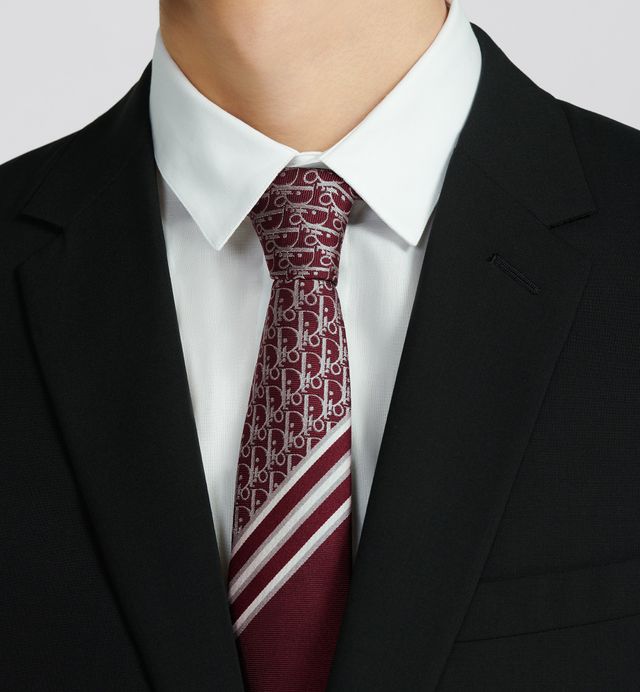 Dior Striped Dior Oblique Tie | Mall of America®