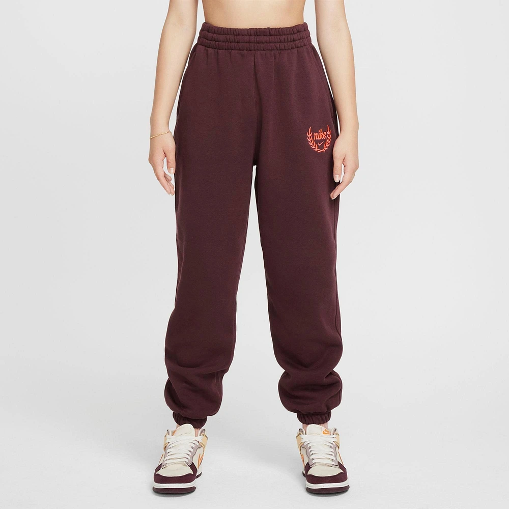 NIKE Girls' Nike Sportswear Club Fleece Loose Jogger Pants | Hamilton Place