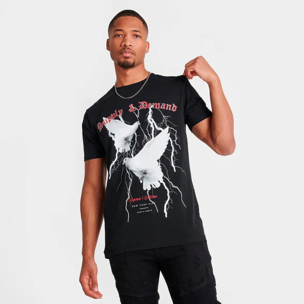 Supply and Demand Men's Supply & Demand Lightning Spirit Graphic T ...