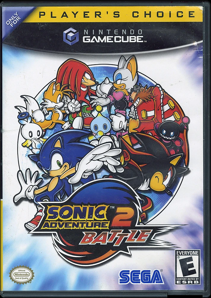 SEGA Sonic Adventure 2: Battle - GameCube | Hamilton Place