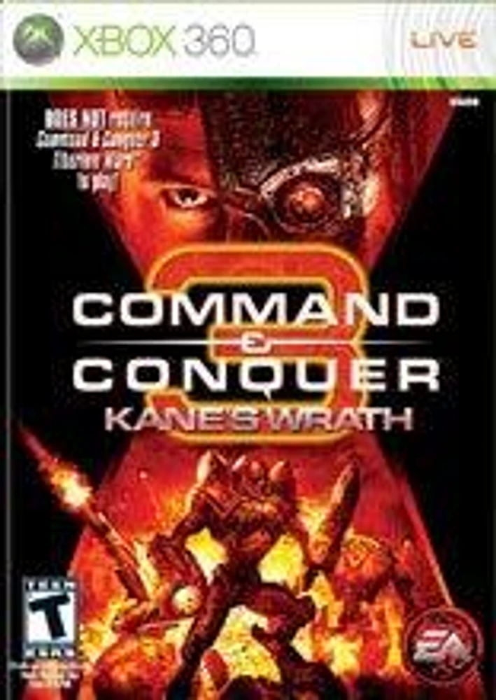 Electronic Arts Command and Conquer 3: Kane's Wrath - Xbox 360 ...