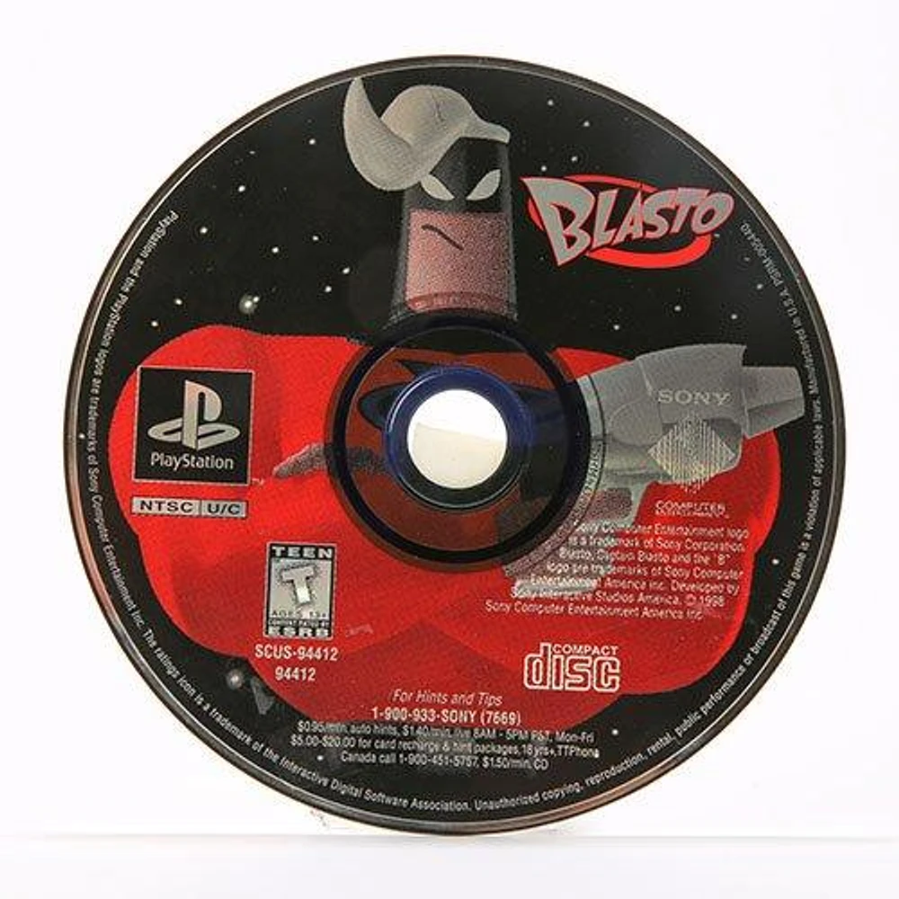 SCEA Blasto - PlayStation | Hamilton Place