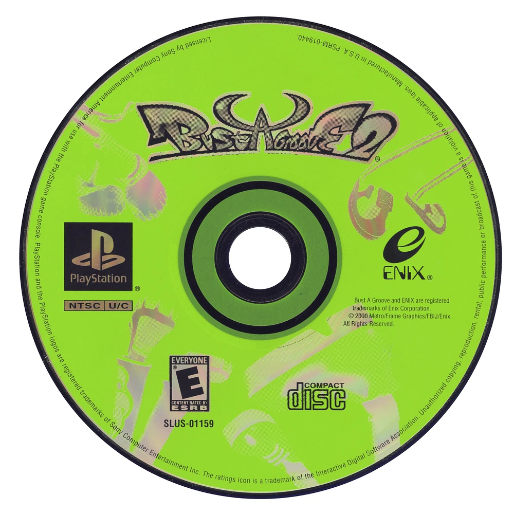 Enix Bust A Groove 2 - PlayStation | Hamilton Place