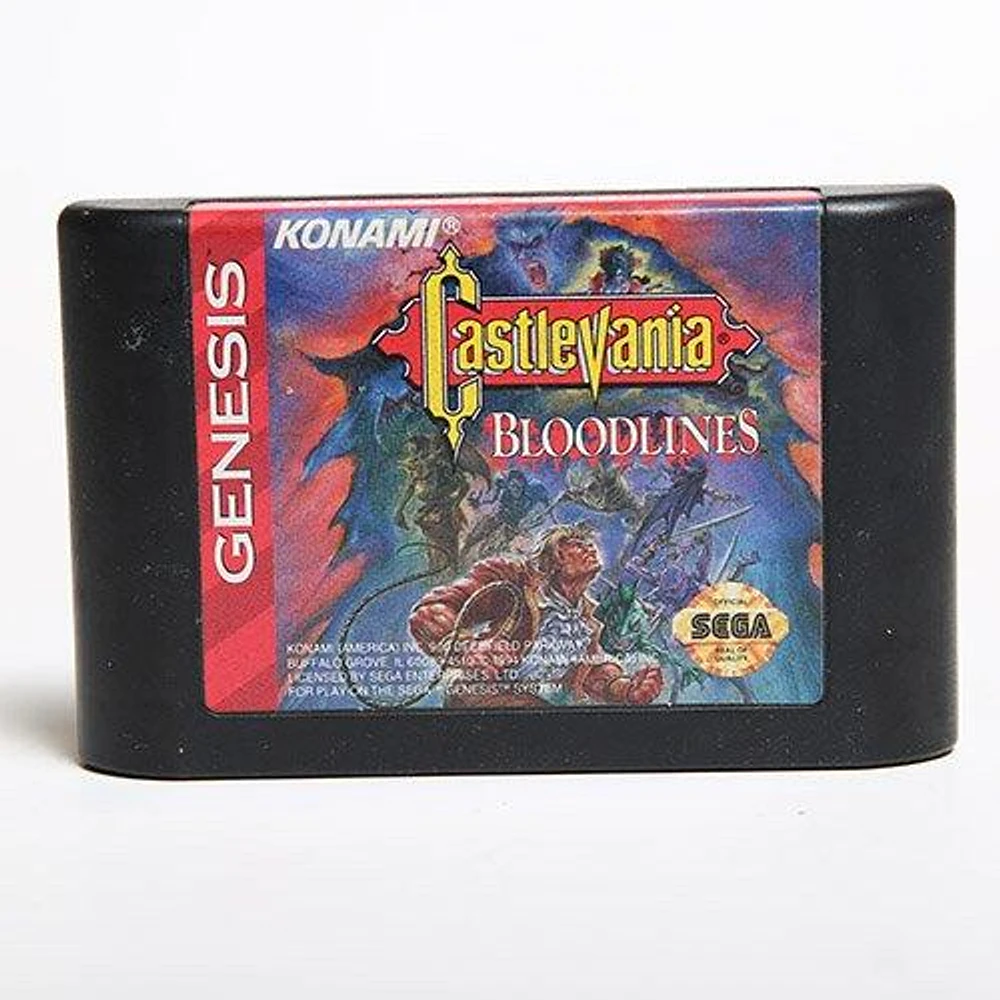 Konami Castlevania: Bloodlines - Sega Genesis | Hamilton Place