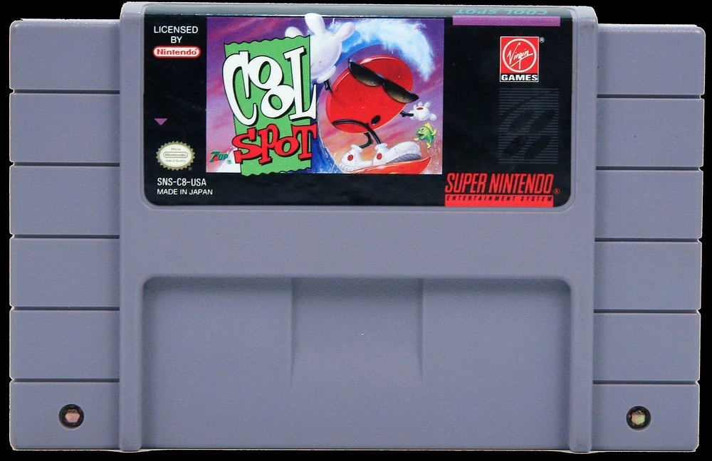 Virgin Interactive Cool Spot - Super Nintendo | Hamilton Place