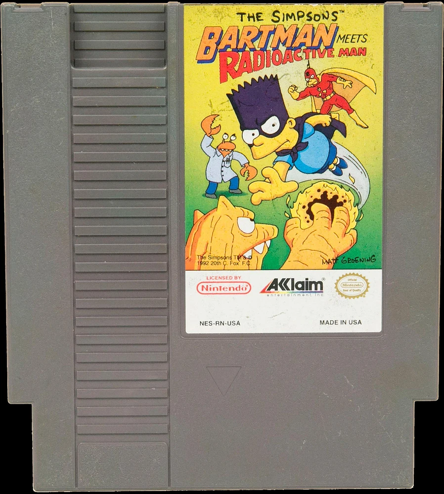 Acclaim Entertainment The Simpsons: Bartman Meets Radioactive Man | Hamilton Place