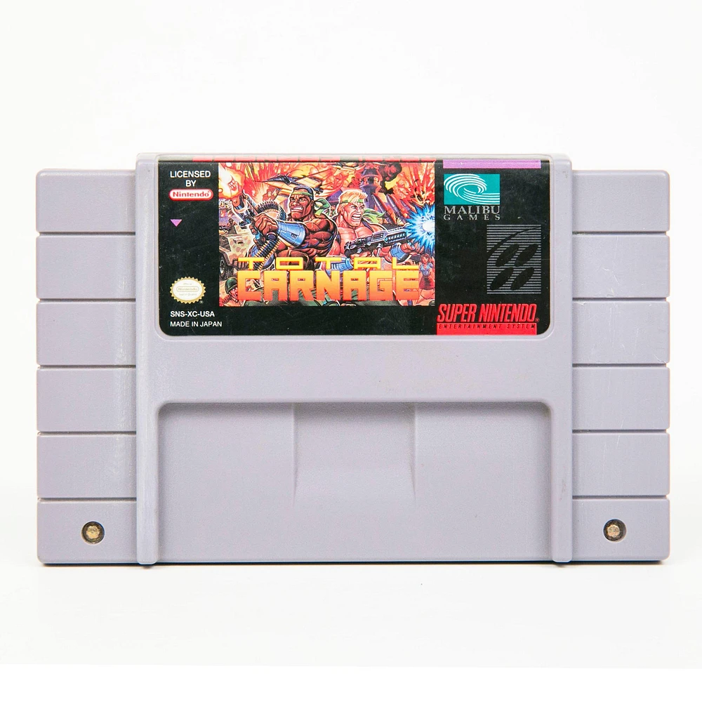Malibu Games Total Carnage - Super Nintendo | Hamilton Place