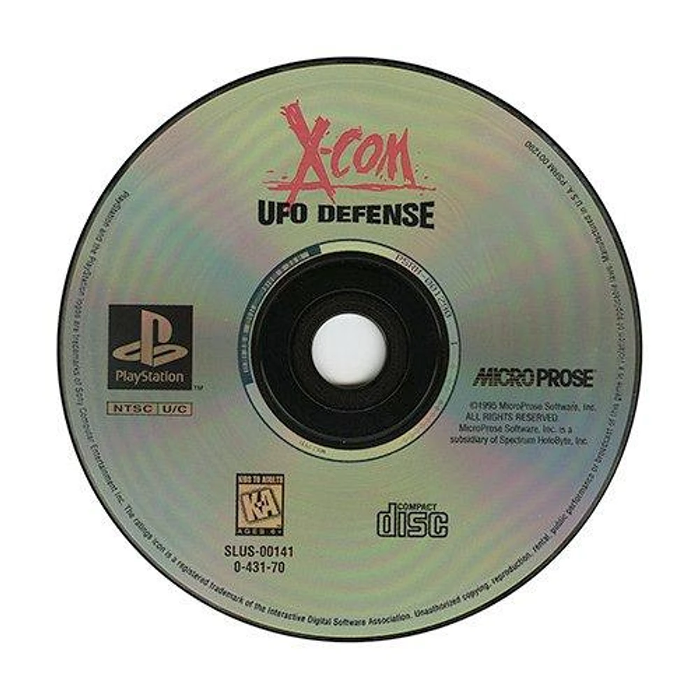 Microprose X-Com: UFO Defense - PlayStation | Arden Fair