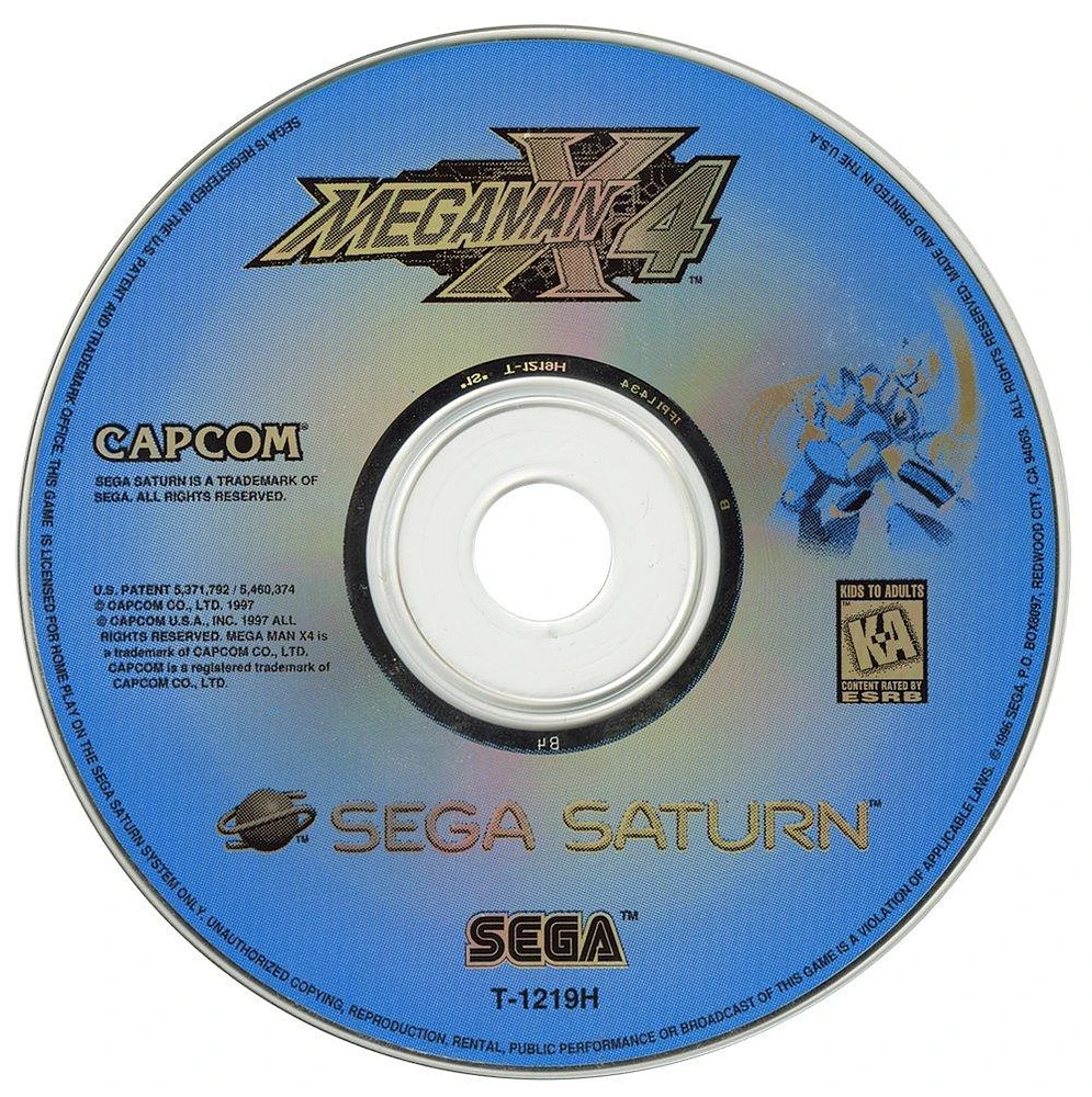 Capcom Mega Man X4 - Sega Saturn | CoolSprings Galleria