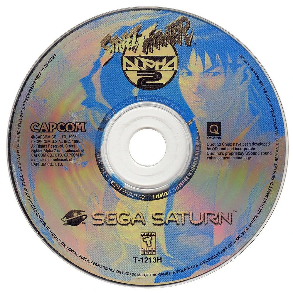 Capcom Street Fighter Alpha 2 - Sega Saturn | Hamilton Place
