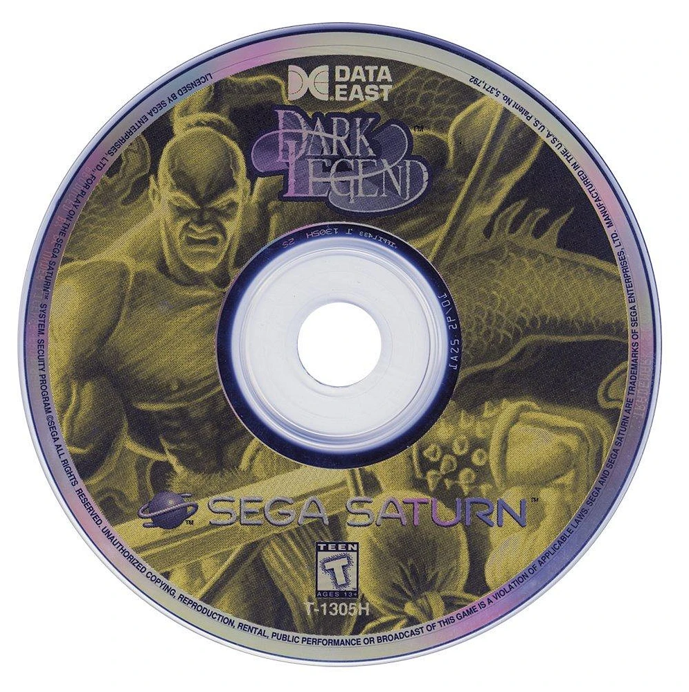 Data East Dark Legend - Sega Saturn | Hamilton Place